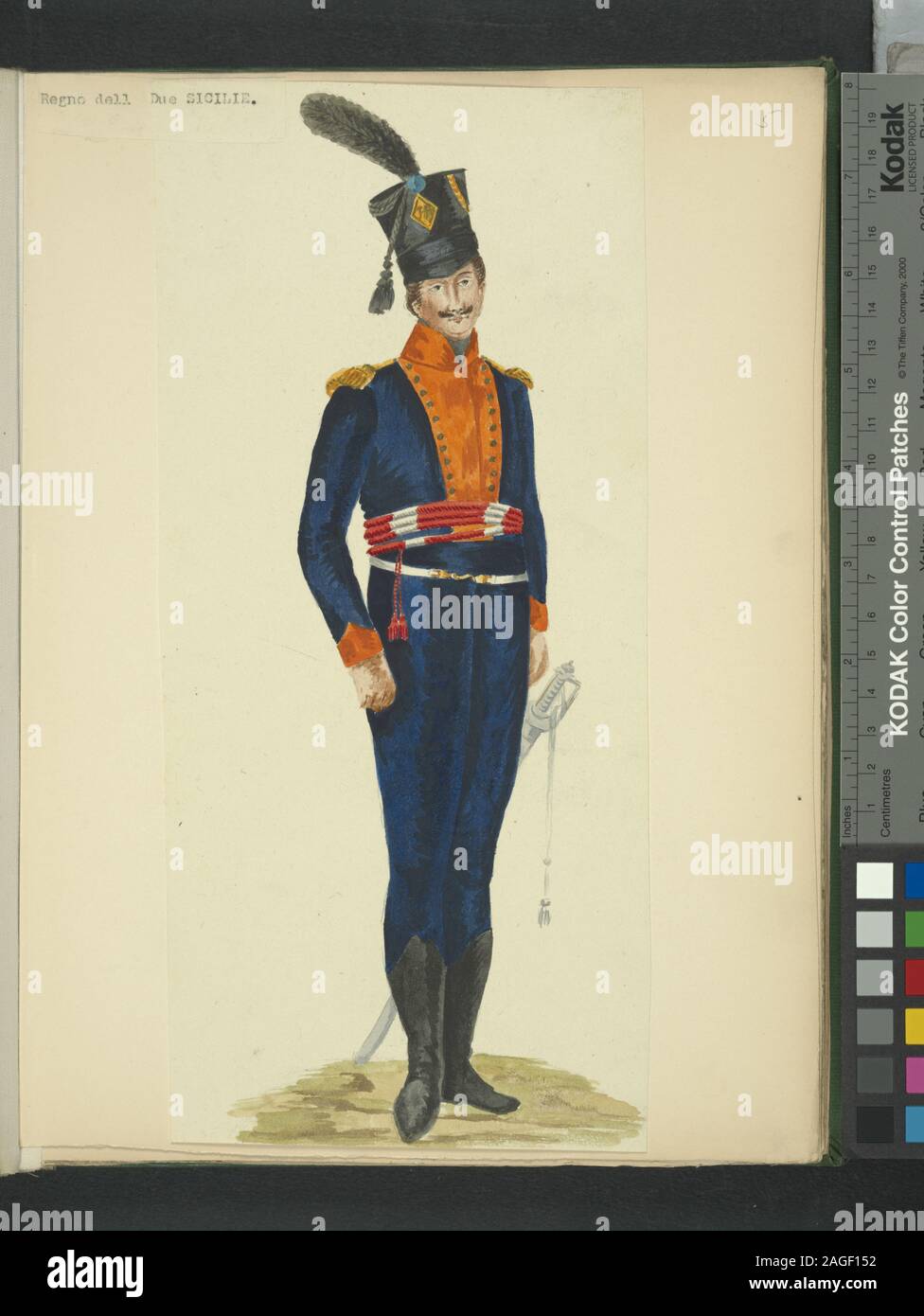 Italy Italian soldier. Kingdom of the Two Sicilies, 1816.; Italy ...