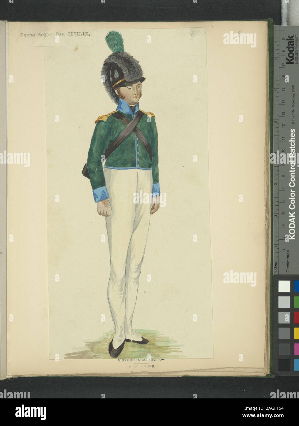 Italy Italian soldier. Kingdom of the Two Sicilies, 1816.; Italy ...