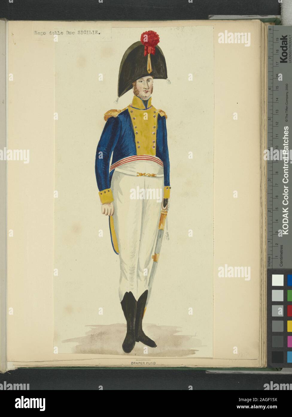 Italy Italian soldier. Kingdom of the Two Sicilies, 1816.; Italy ...