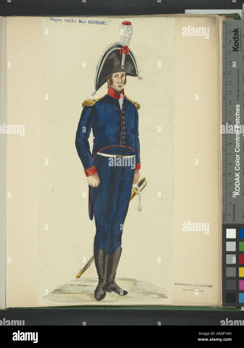 Italy Italian soldier. Kingdom of the Two Sicilies, 1816.; Italy ...