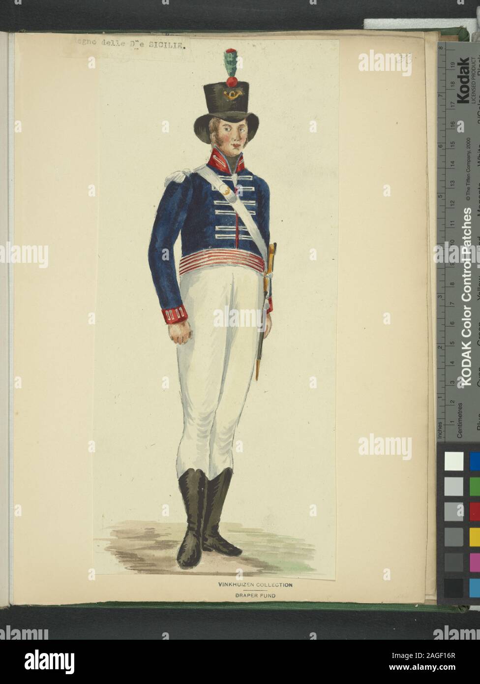 Italy Italian soldier. Kingdom of the Two Sicilies, 1816.; Italy ...