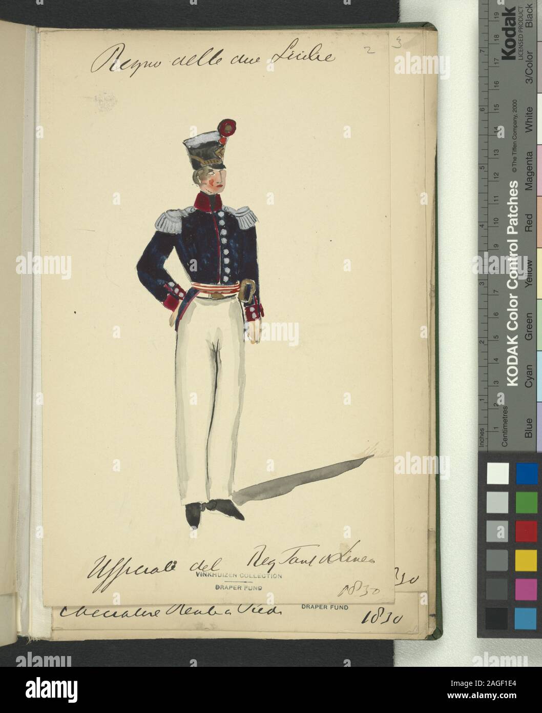 Italy Italian soldier. Kingdom of the Two Sicilies, 1830.; Italy ...