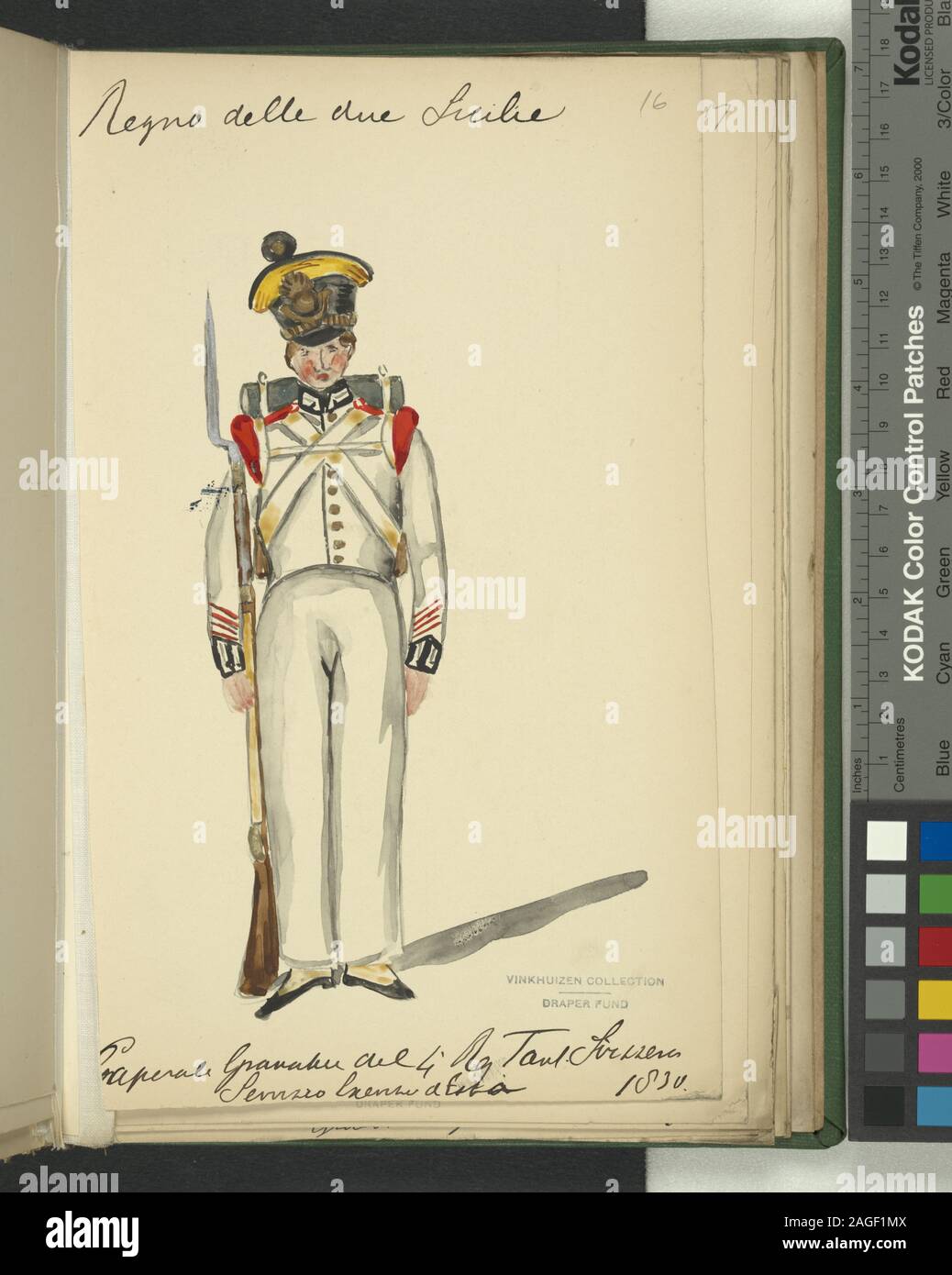 Italy Italian soldier. Kingdom of the Two Sicilies, 1830 [part 3 ...