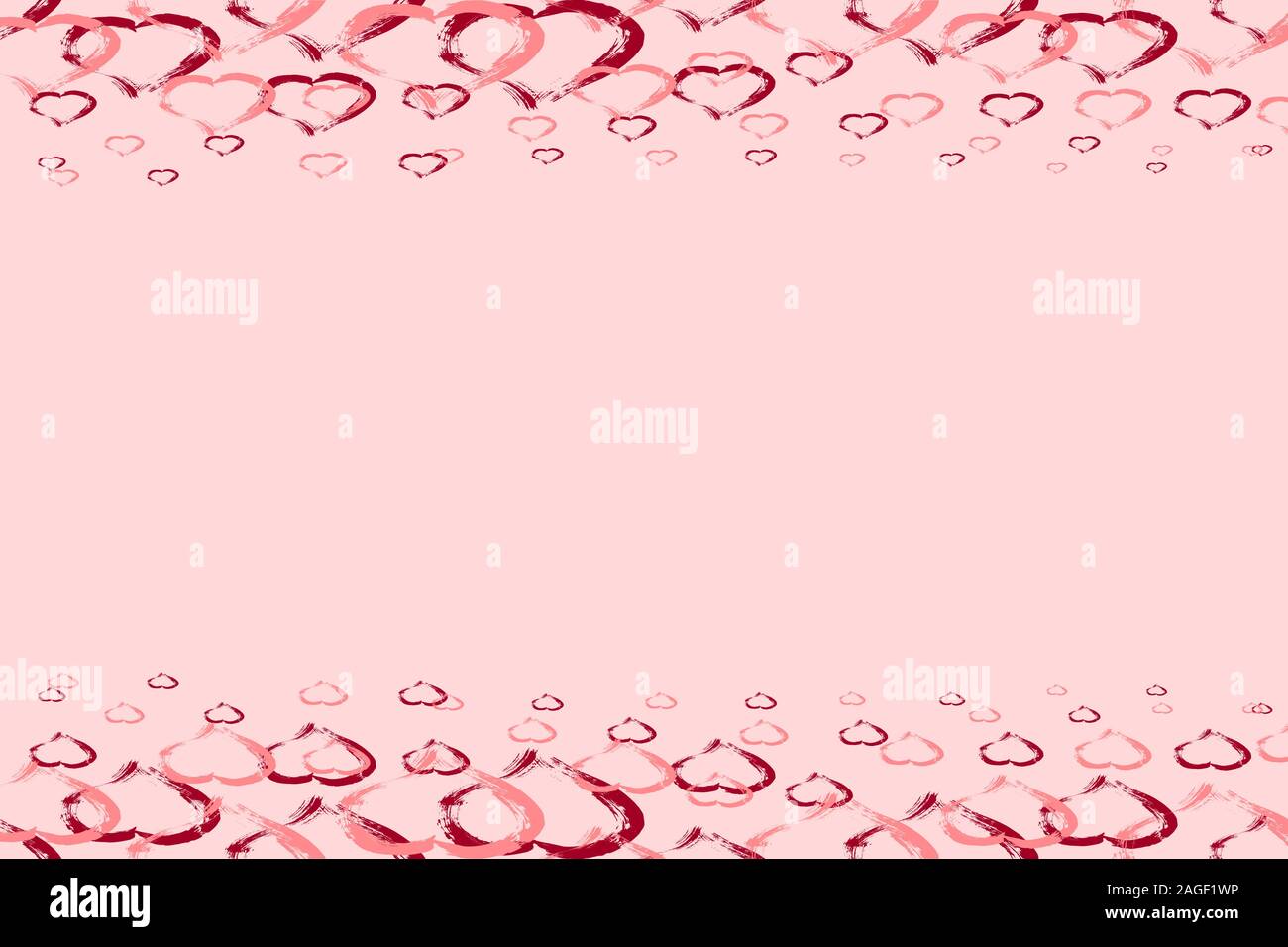 Empty love heart Stock Vector Images - Alamy