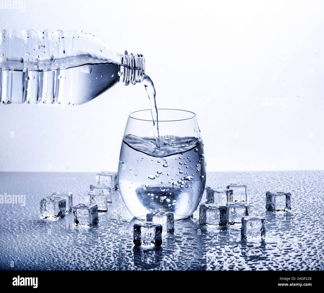 Drinking Water Glass Wallpaper