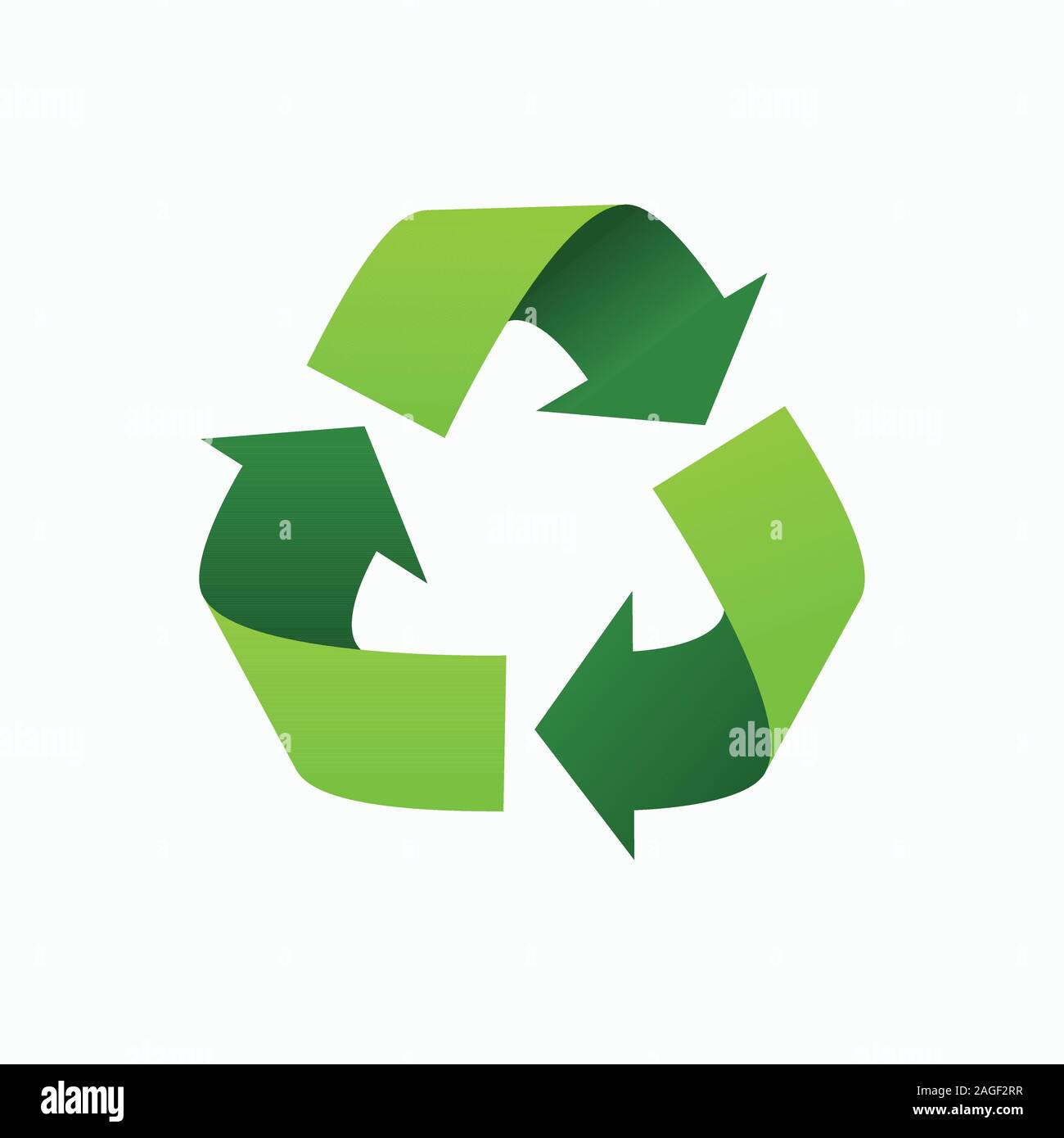 recycle arrow sign. Isolated Vector sign Stock Vector Image & Art - Alamy