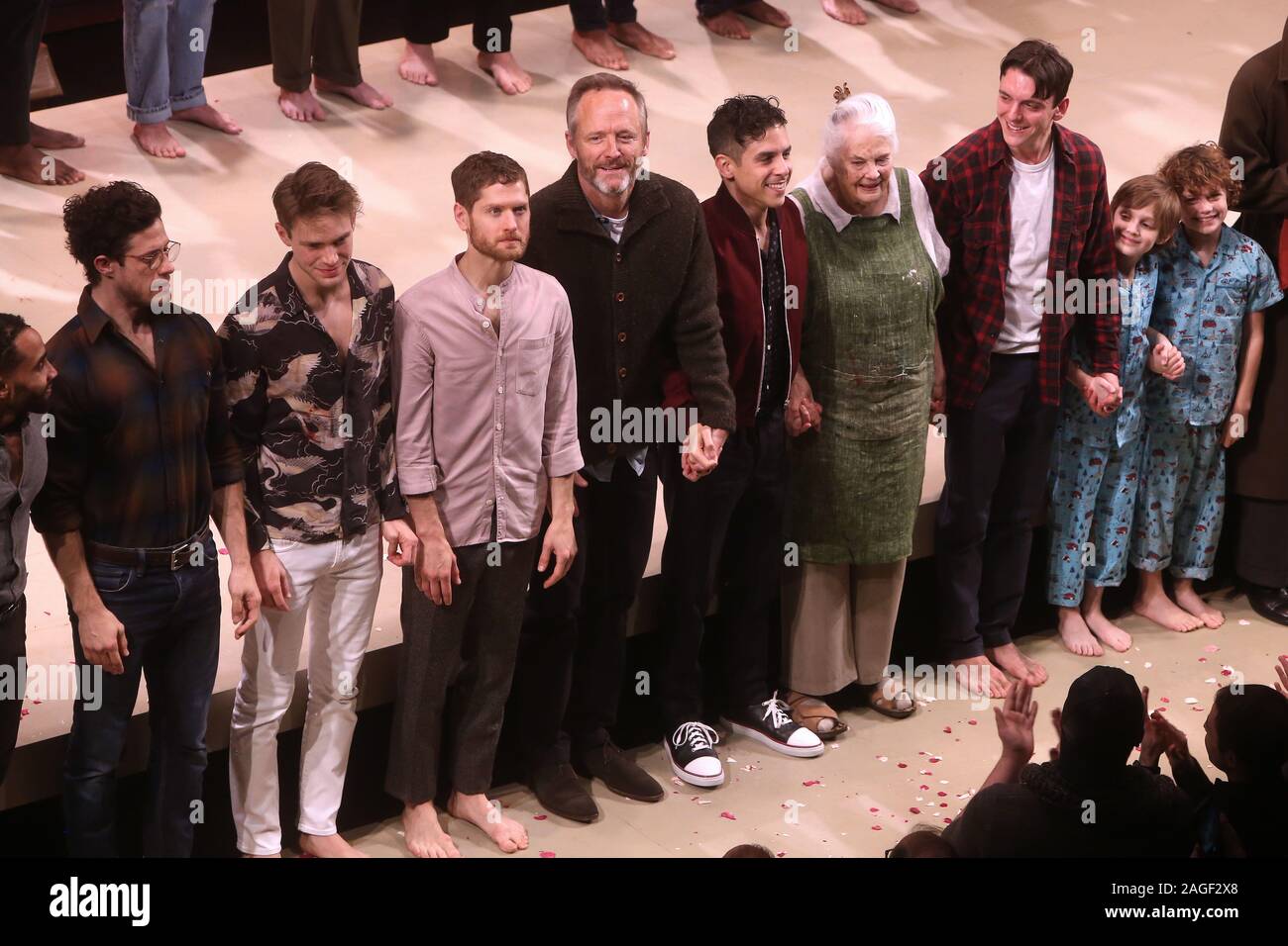 Opening night curtain call for Matthew Lopez' Broadway play The ...