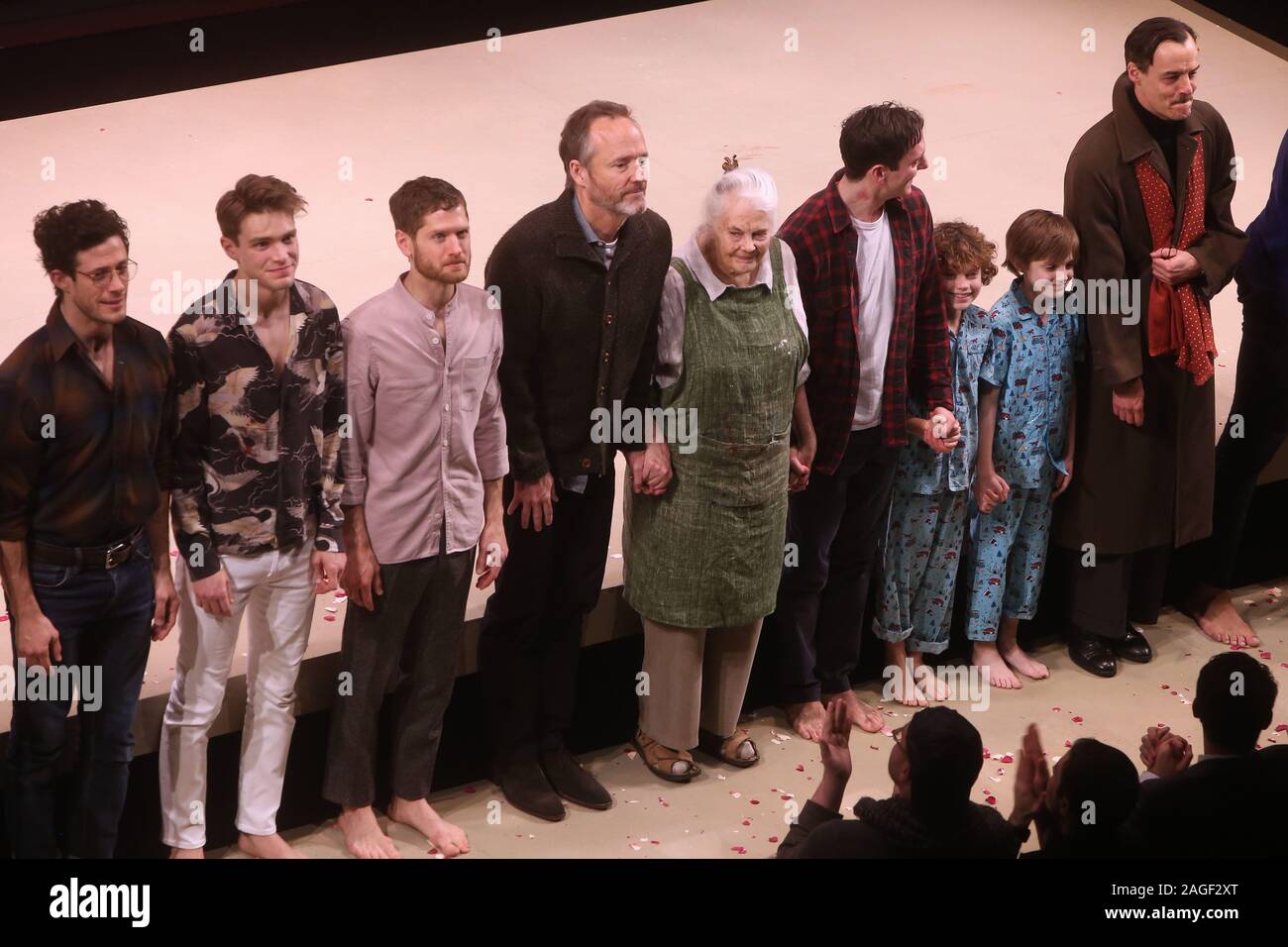 Opening night curtain call for Matthew Lopez' Broadway play The ...