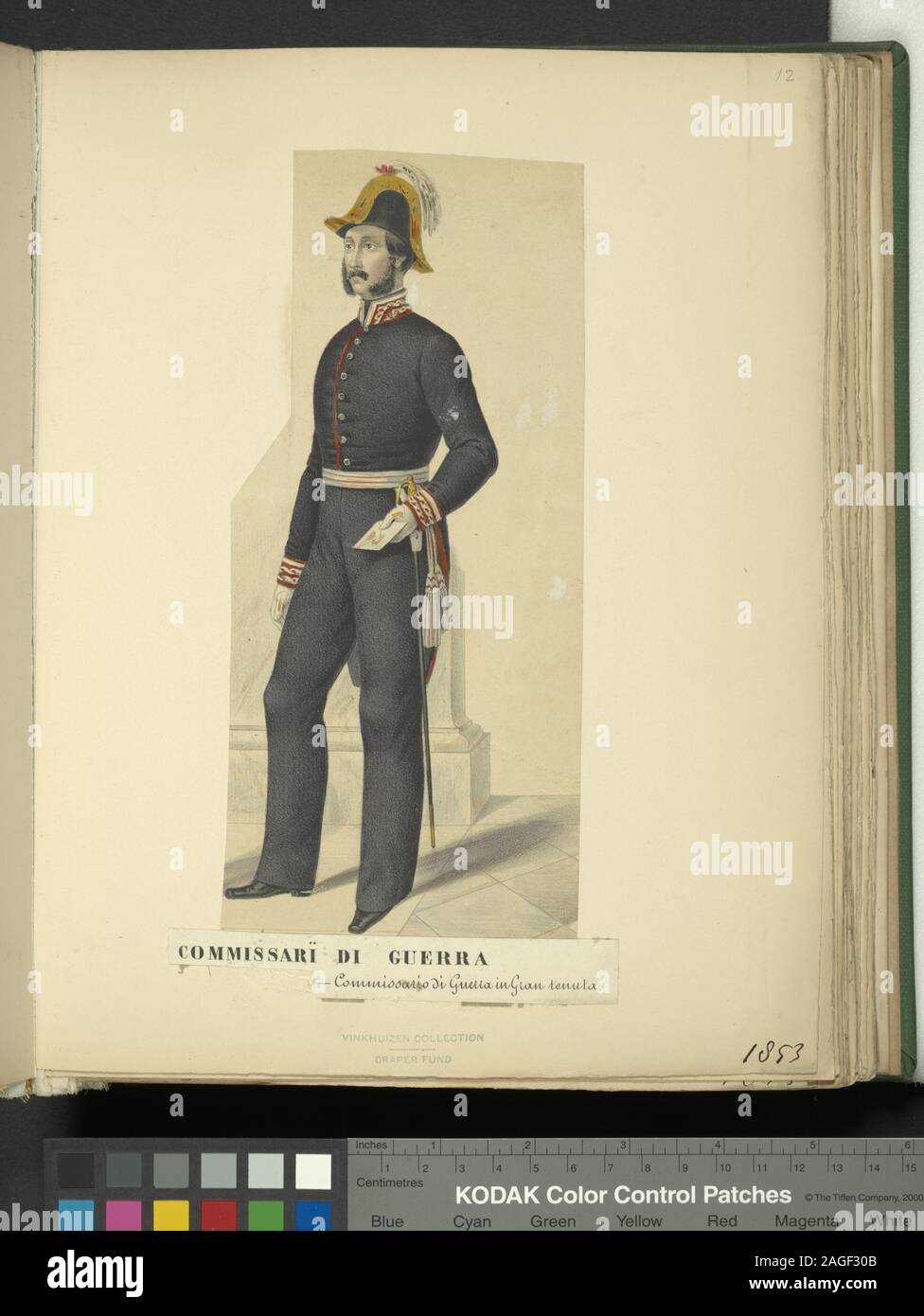 Italy Italian soldier. Kingdom of the Two Sicilies, 1853 [part 2 ...