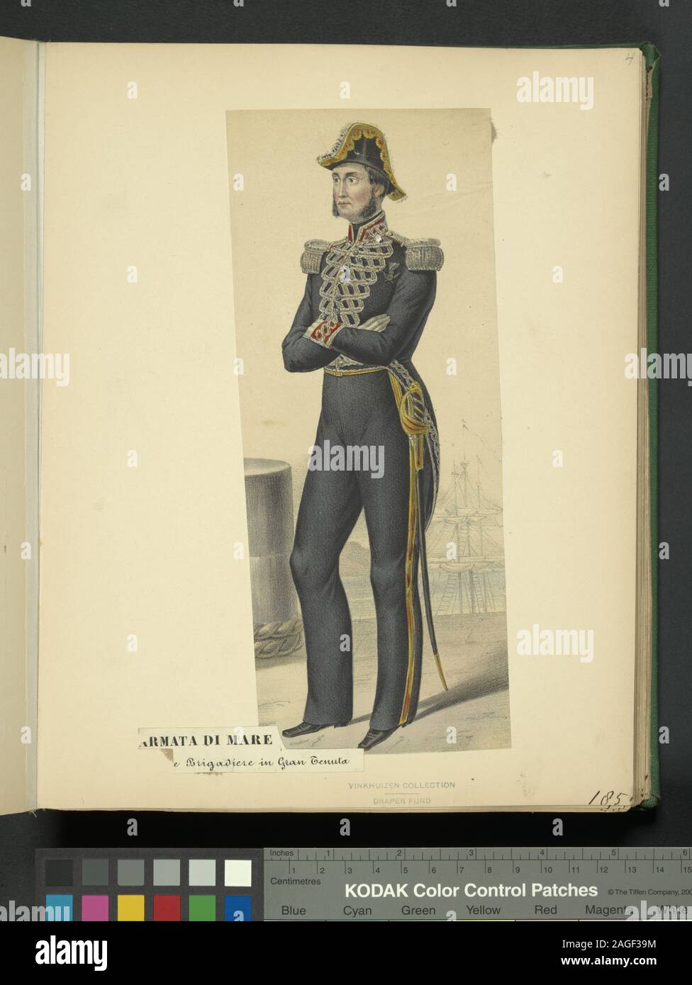 Italy Italian soldier. Kingdom of the Two Sicilies, 1854-1856.; Italy Italian soldier. Kingdom ...