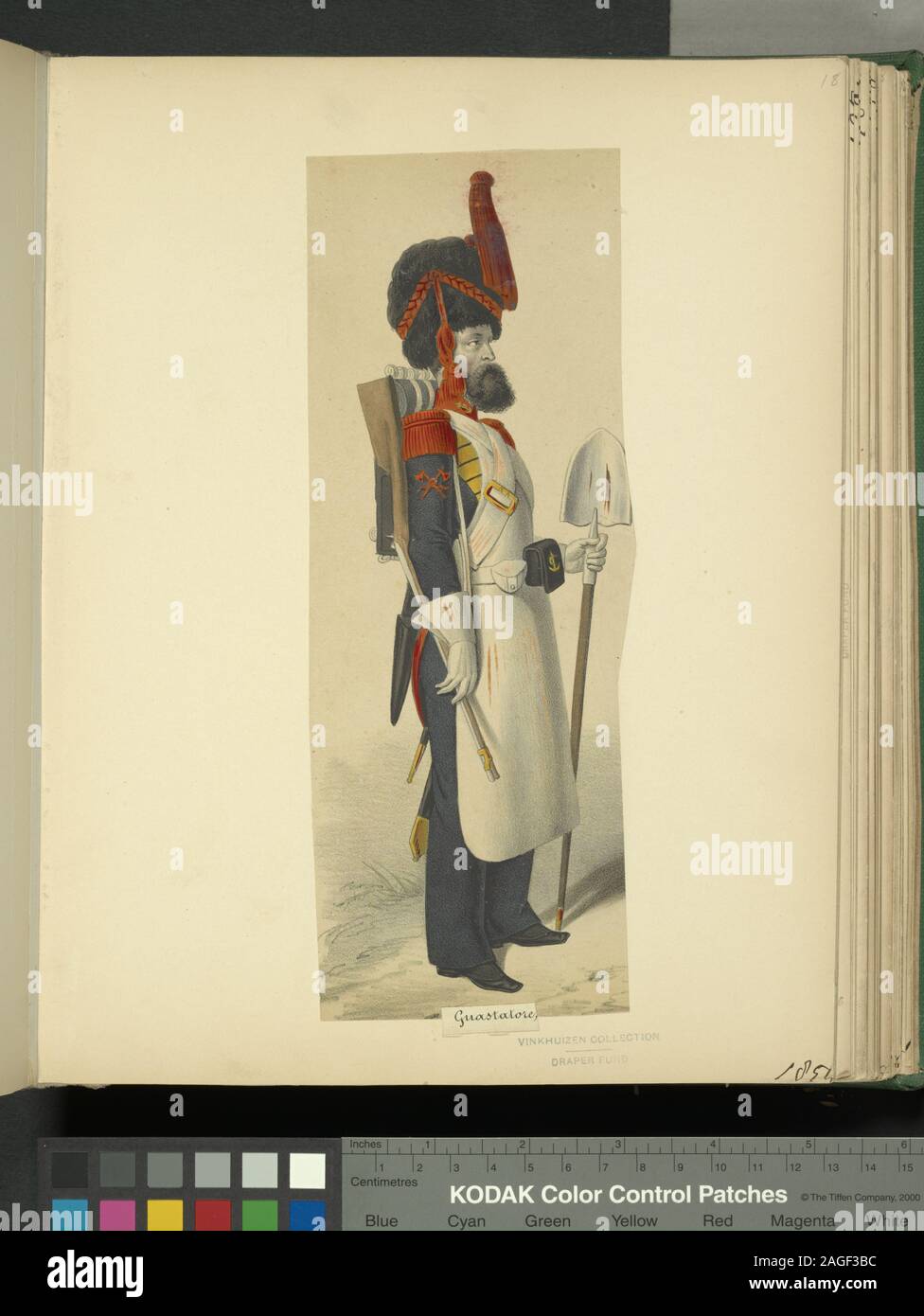 Italy Italian soldier. Kingdom of the Two Sicilies, 1854-1856.; Italy Italian soldier. Kingdom ...