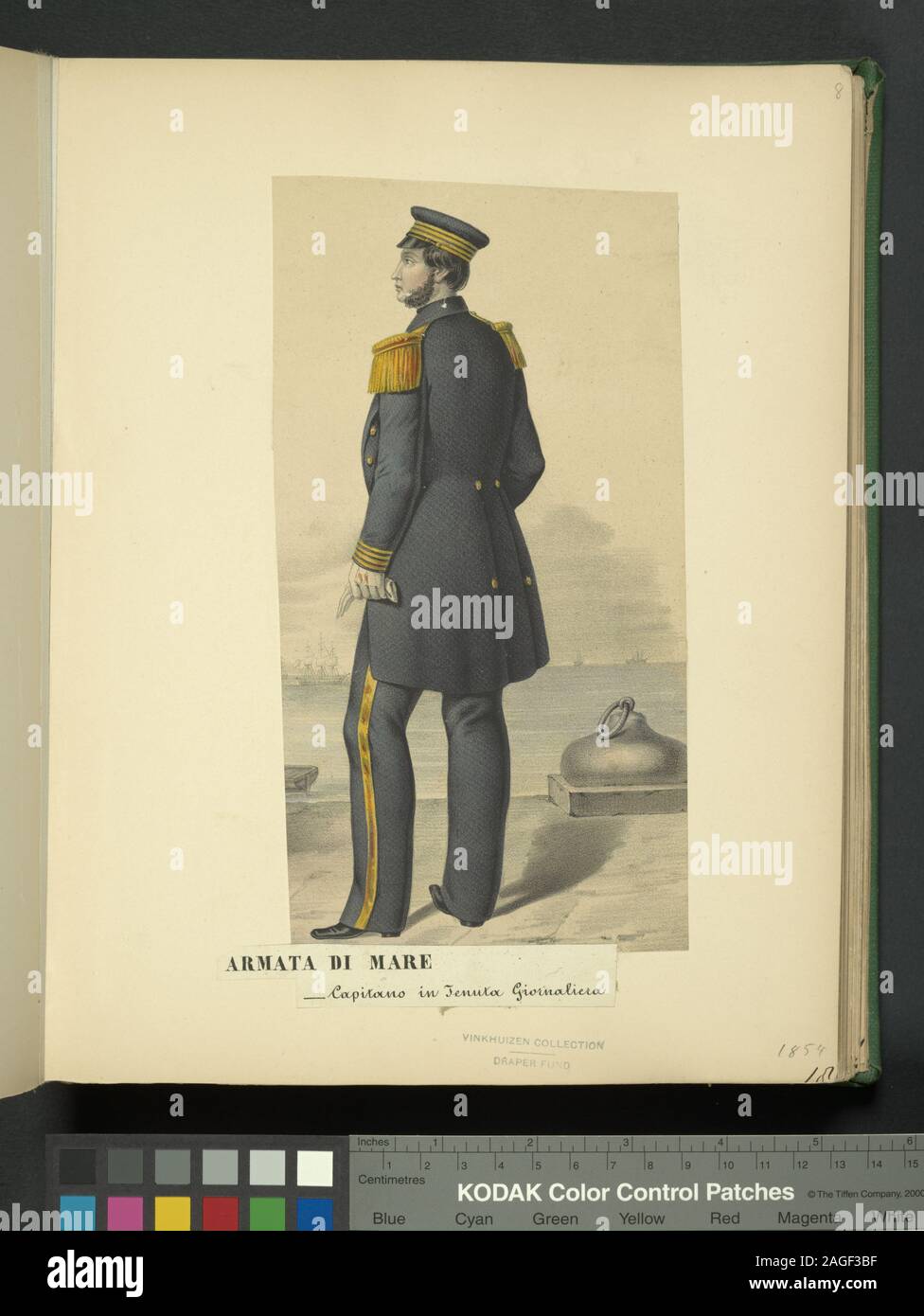 Italy Italian soldier. Kingdom of the Two Sicilies, 1854-1856.; Italy Italian soldier. Kingdom ...