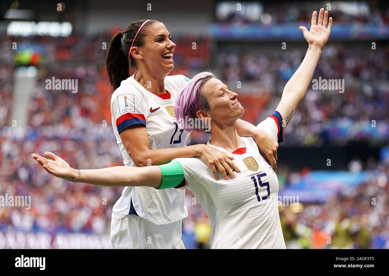 Megan rapinoe alex morgan hi-res stock photography and images - Alamy