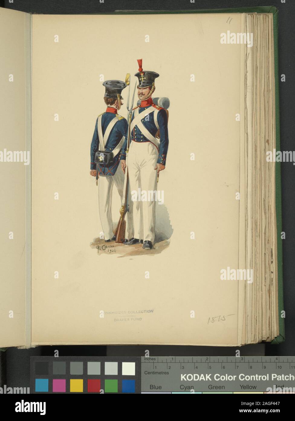 Italy Italian soldier. Lucca, 1815-1850.; Italy Italian soldier. Lucca ...