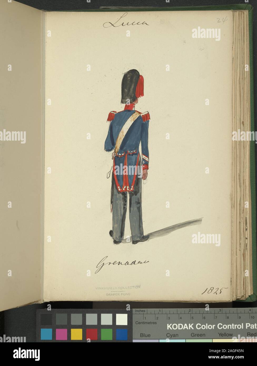 Italy Italian soldier. Lucca, 1815-1850.; Italy Italian soldier. Lucca ...