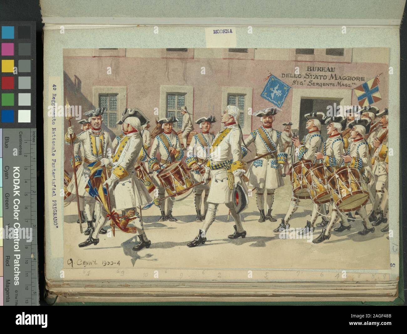 Italy Italian soldier. Modena, 1625-1765.; Italy Italian soldier ...