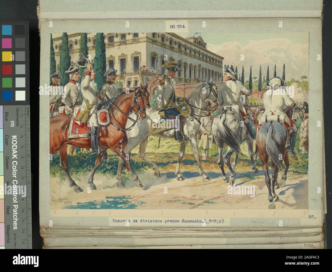 Italy Italian soldier. Modena, 1769-1799.; Italy Italian soldier ...