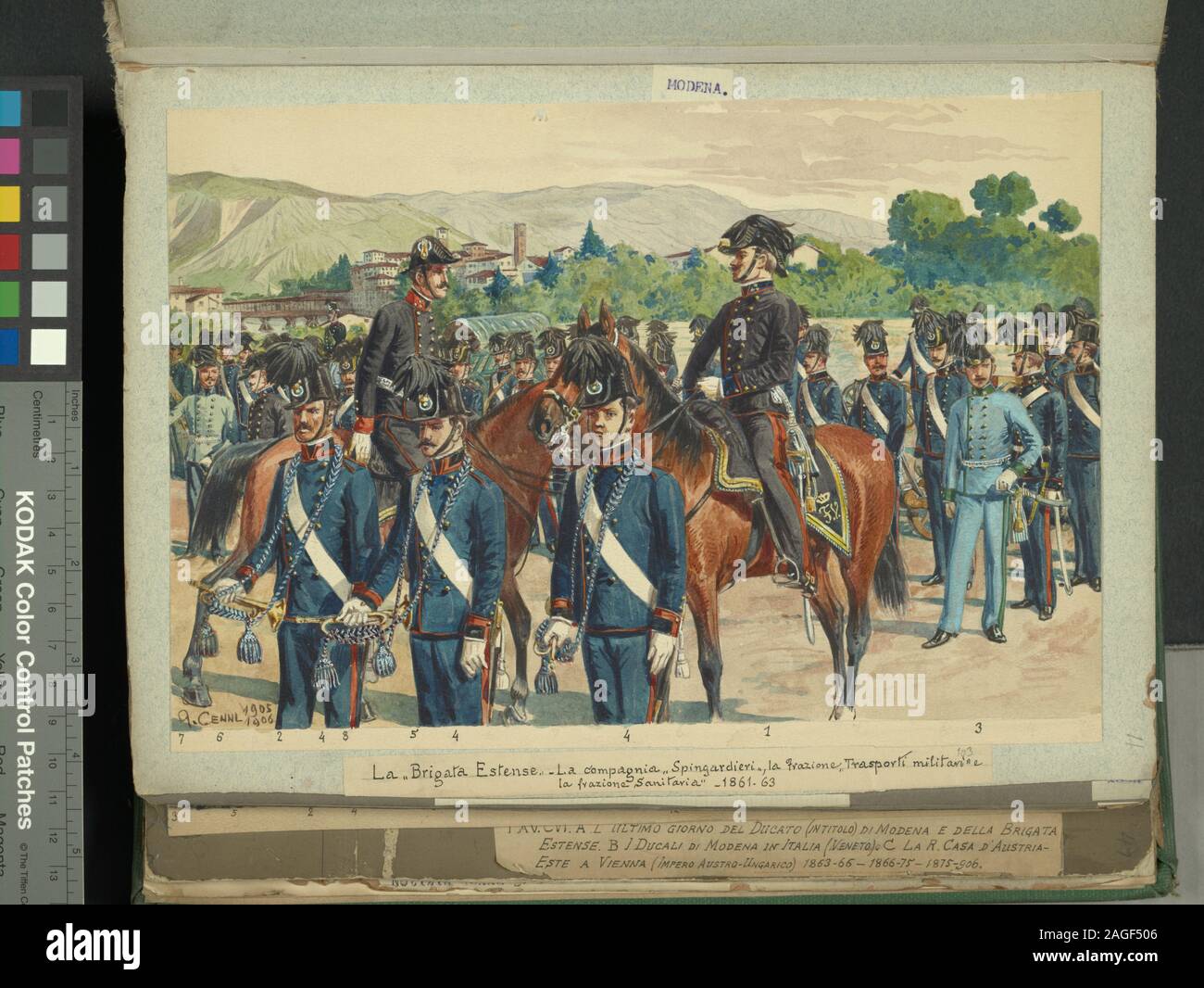 Italian army uniform 1860 hi-res stock photography and images - Alamy