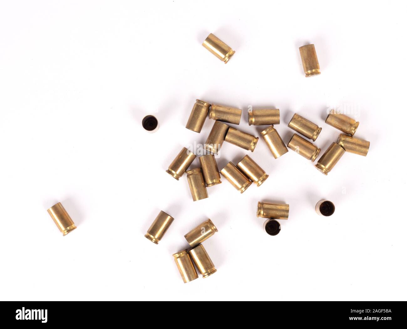 Very old cartridges isolated on a white background Stock Photo - Alamy