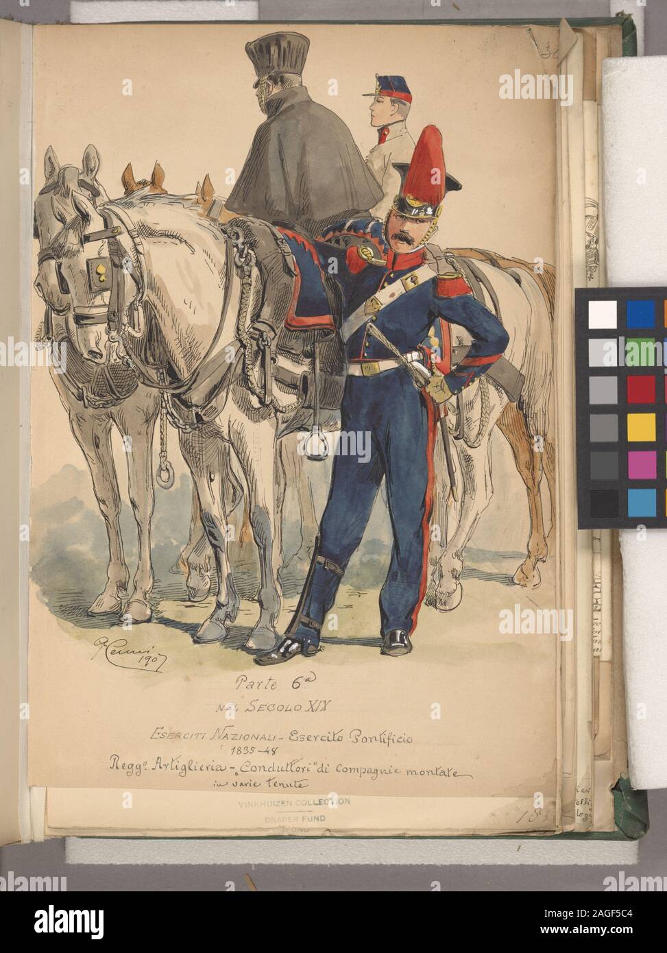 Italy Italian soldier. Papal States, 1821-1838; Italy Italian soldier ...