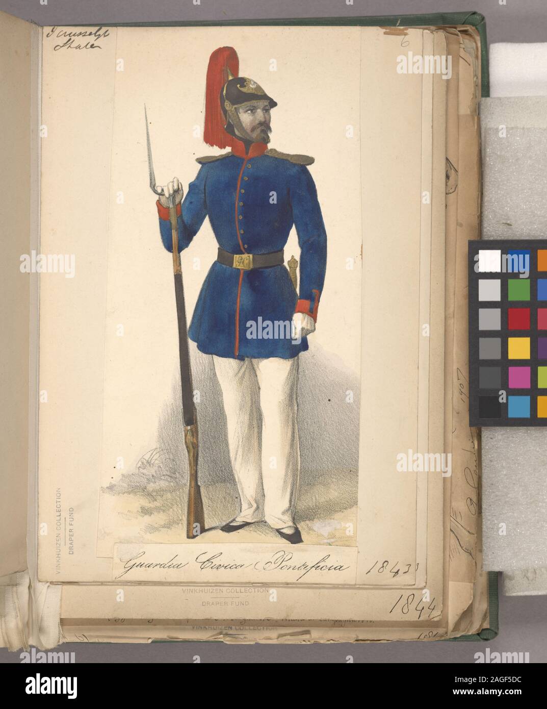 Italy Italian soldier. Papal States, 1840-1859; Italy Italian soldier ...