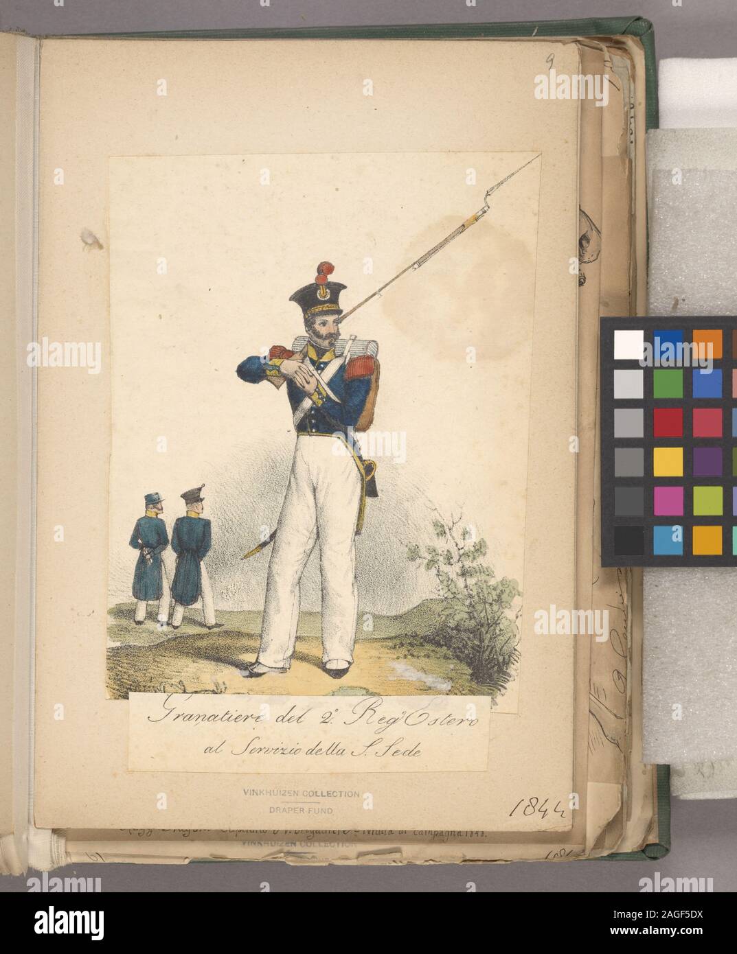 Italy Italian soldier. Papal States, 1840-1859; Italy Italian soldier ...