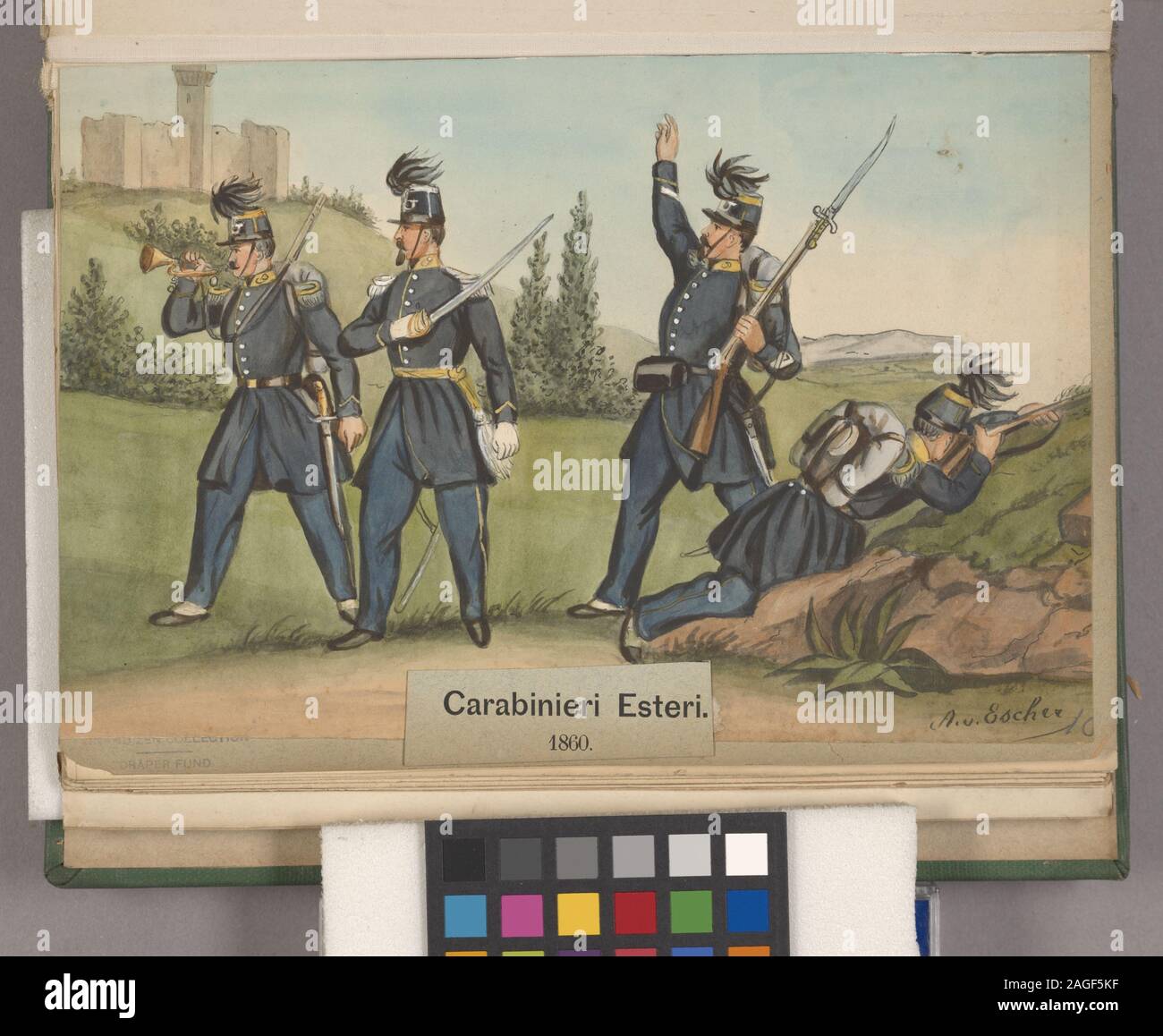 Italy Italian soldier. Papal States, 1860-1868; Italy Italian soldier ...