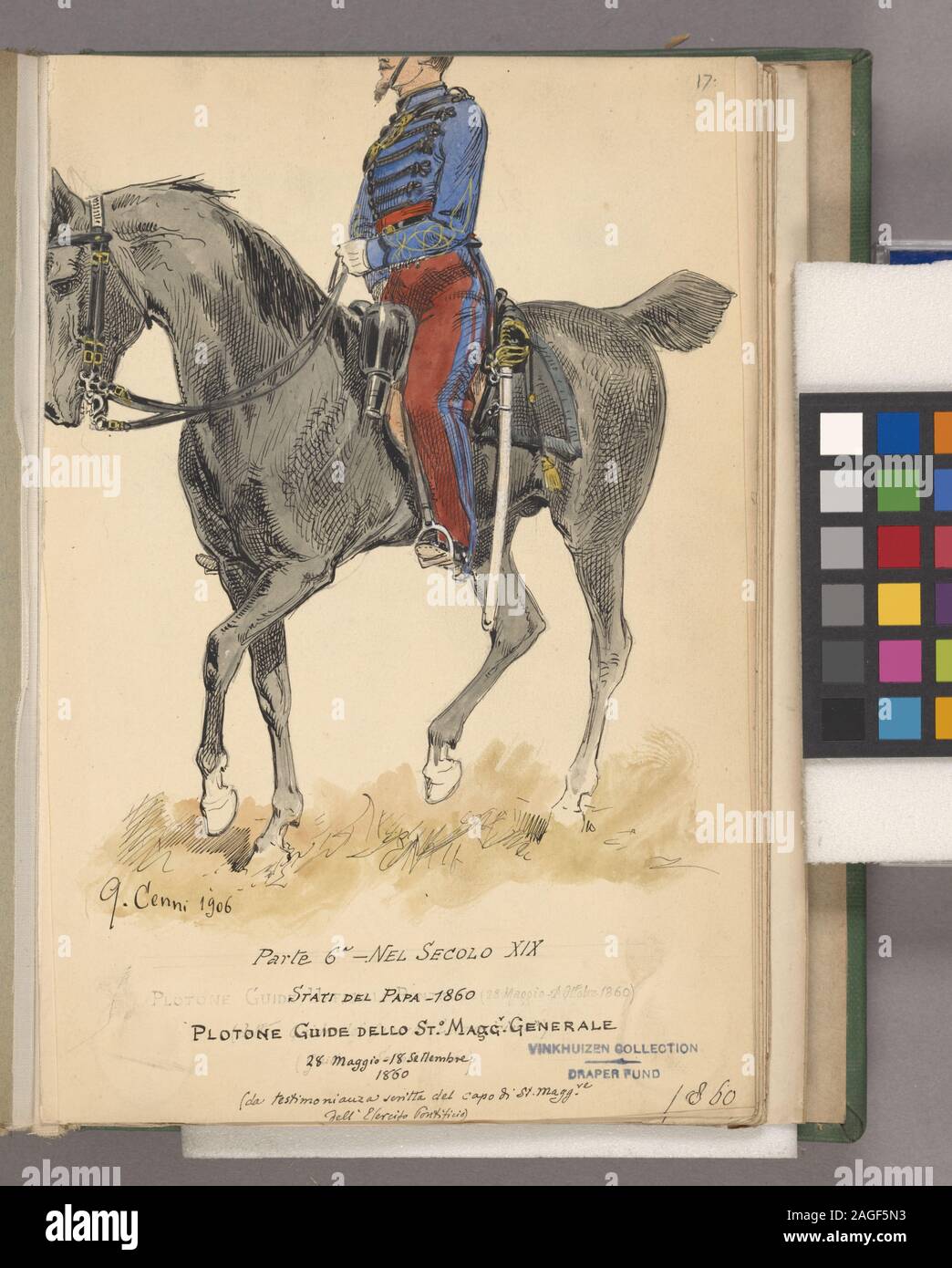 Italy Italian soldier. Papal States, 1860-1868; Italy Italian soldier ...