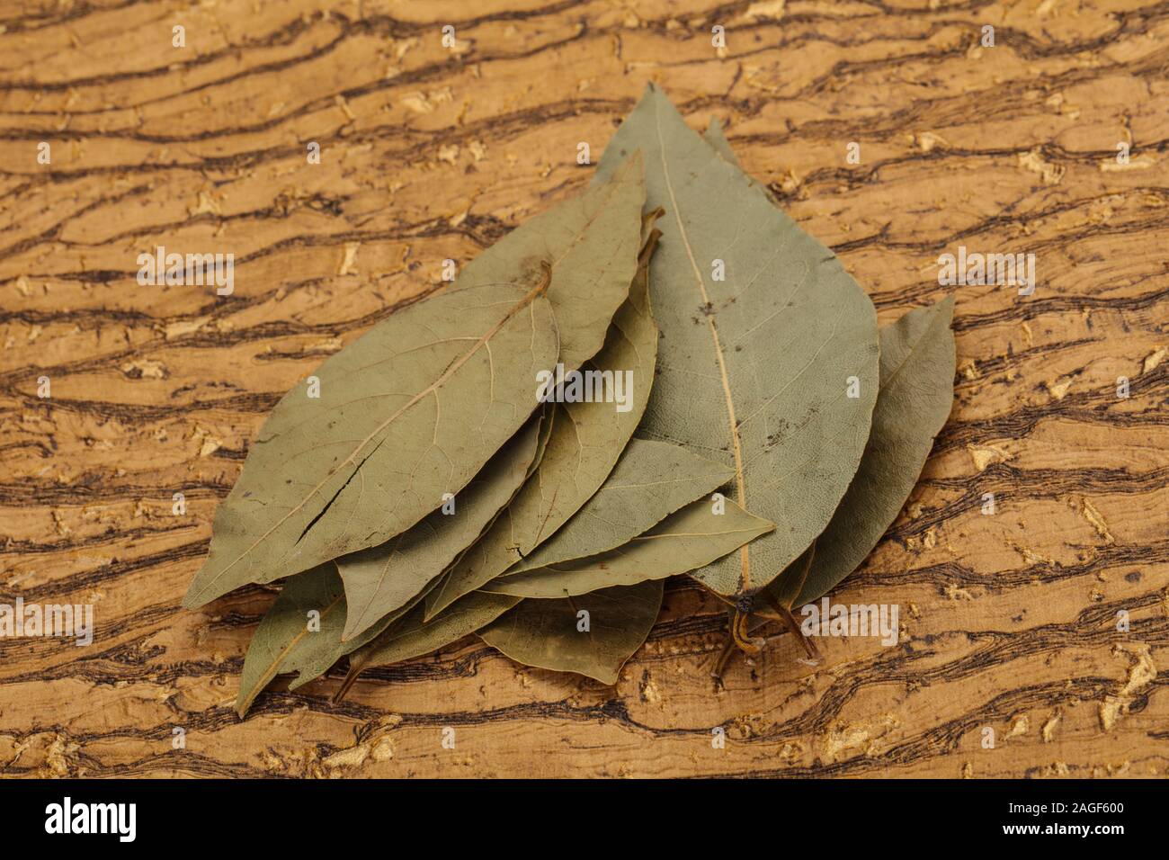 Dry laurel leaves - ready for cooking Stock Photo - Alamy