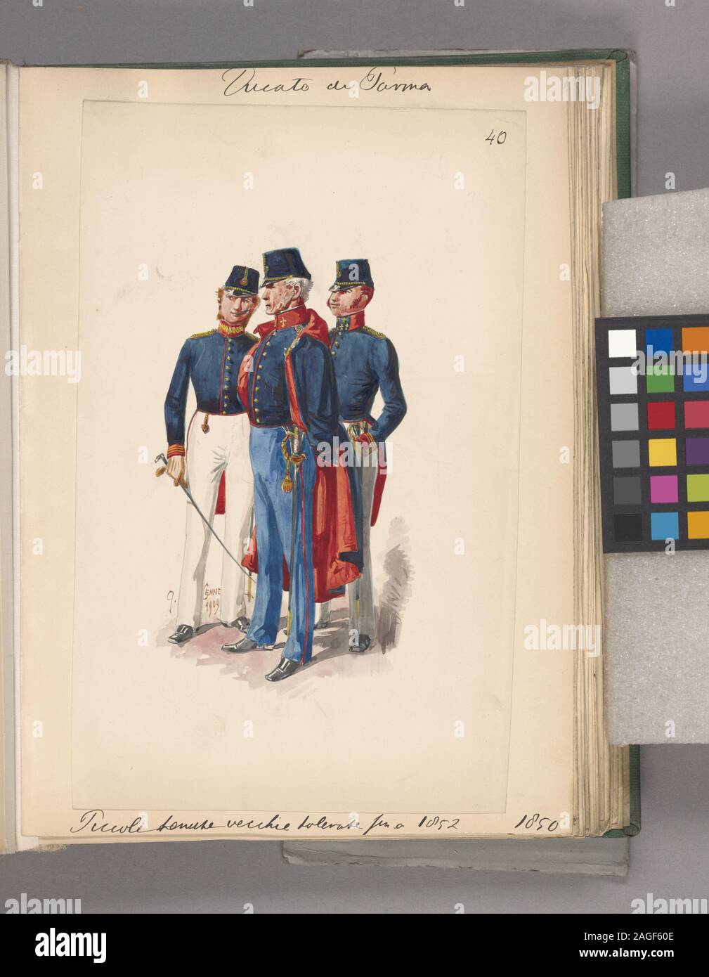 Soldier italy 1850 hi-res stock photography and images - Alamy