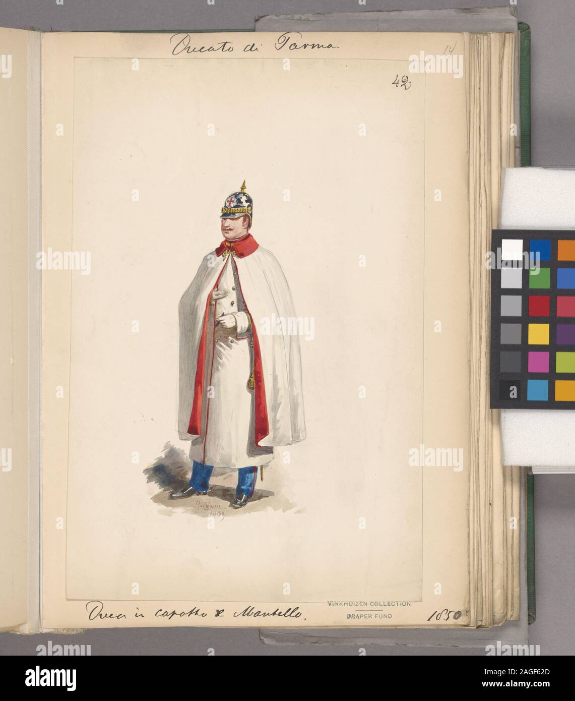 Italy Italian soldier. Parma 1850; Italy Italian soldier. Parma 1850 ...