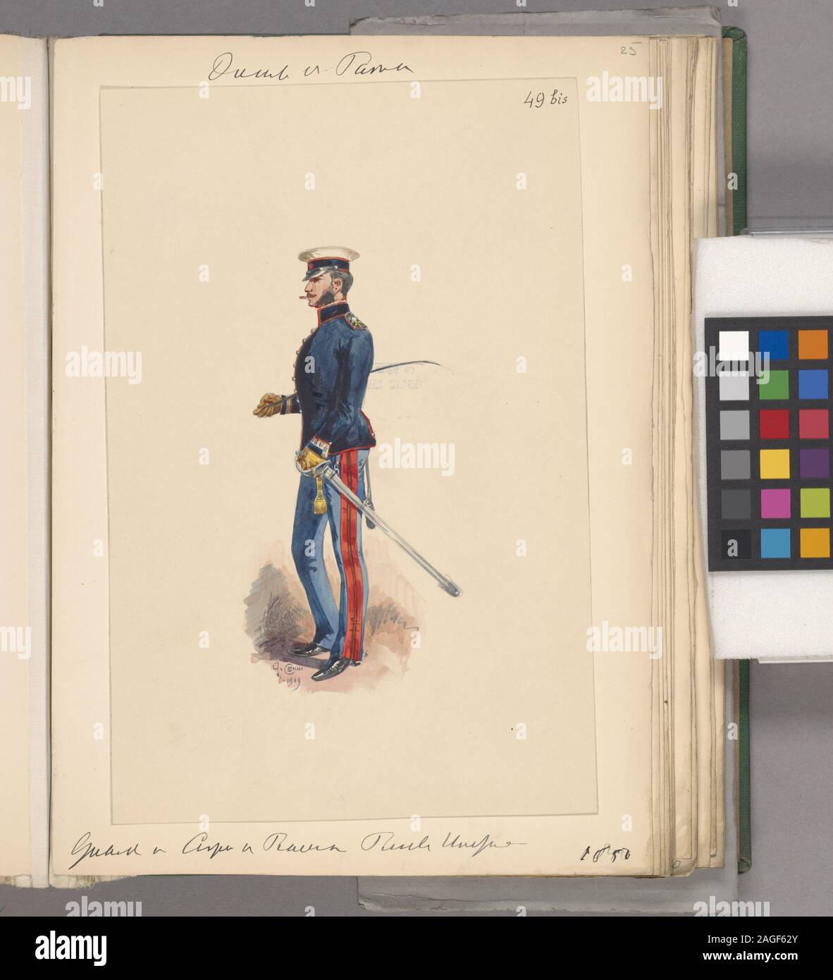 Italy Italian soldier. Parma 1850; Italy Italian soldier. Parma 1850 ...