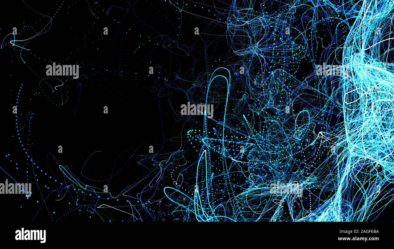 Abstract futuristic particle background Stock Photo - Alamy