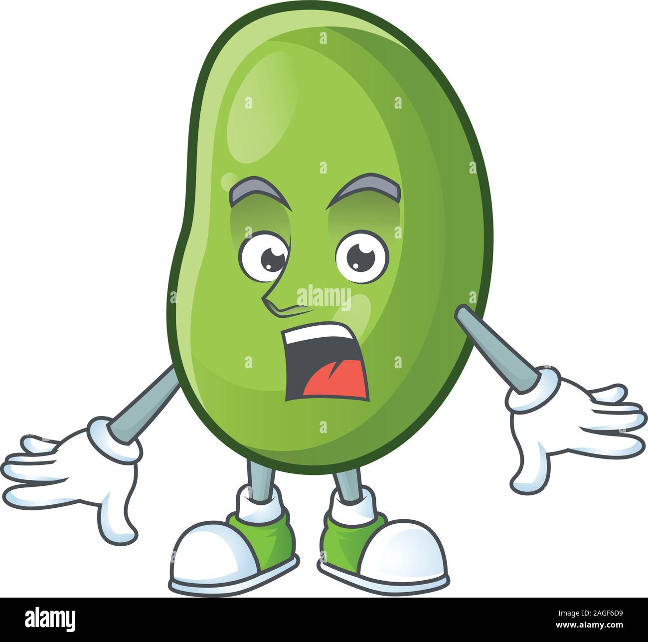 Mung beans plant Stock Vector Images - Alamy