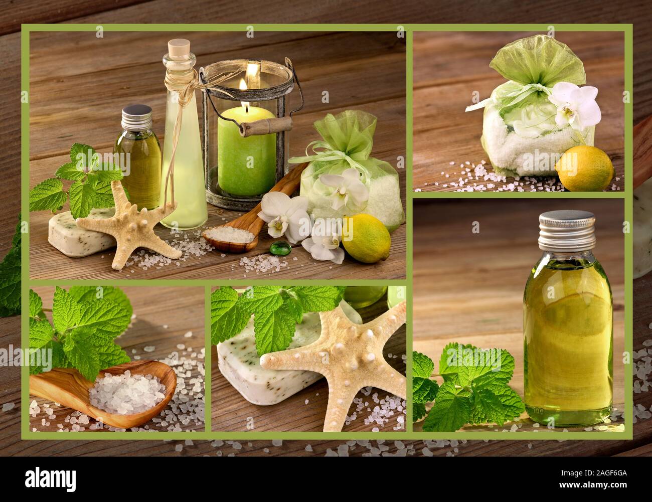 Wellness with natural products Stock Photo - Alamy