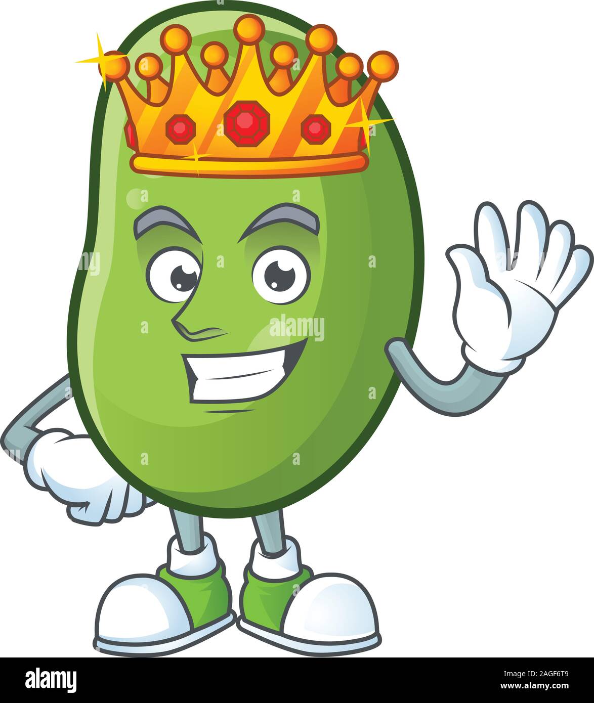 King bean Stock Vector Images - Alamy