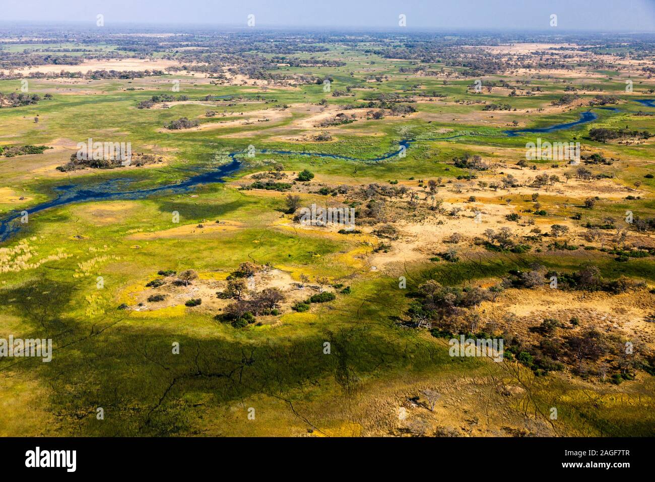 Okavango Swamp, Botswana – Maps and Satellite Images of the Okavango ...