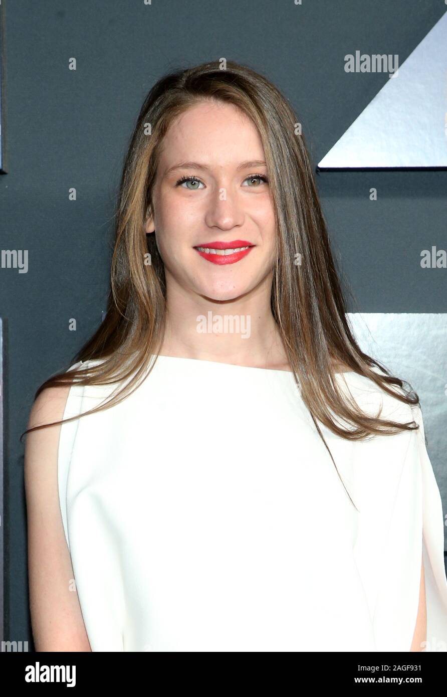 18 December 2019 - Hollywood, California - Claire Duburcq. The Premiere ...