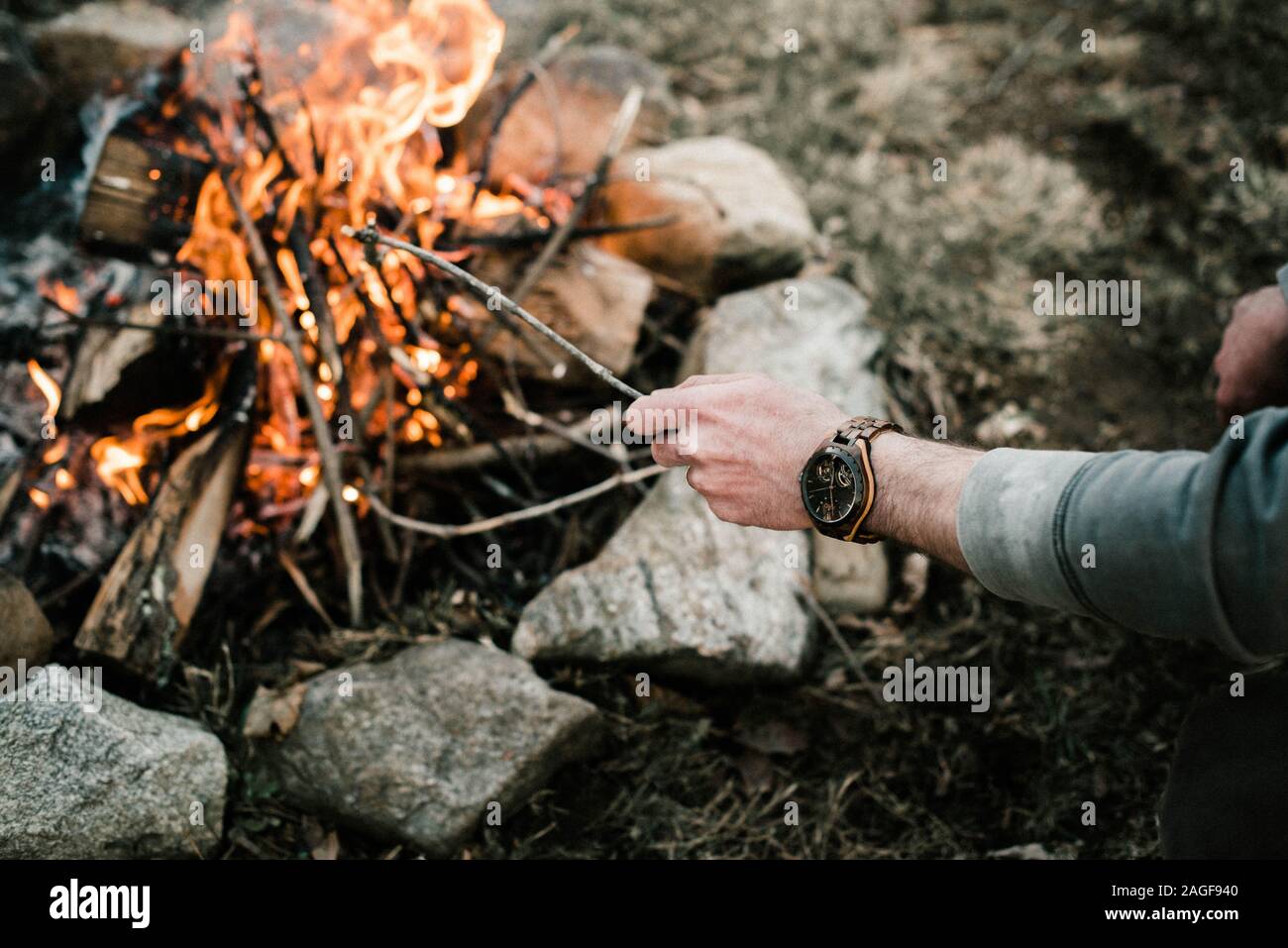 Hugging fire hi-res stock photography and images - Alamy
