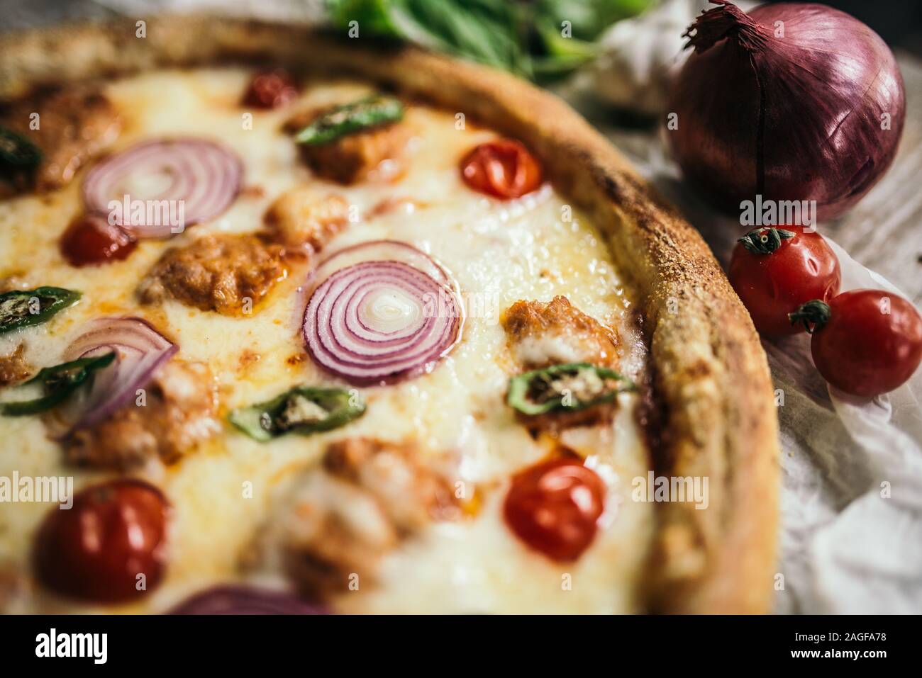 Funny slice pizza in hi-res stock photography and images - Alamy