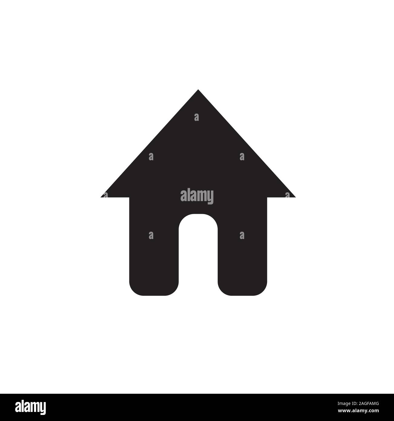 Home icon vector, Home symbol for web site ui or application ui to go ...