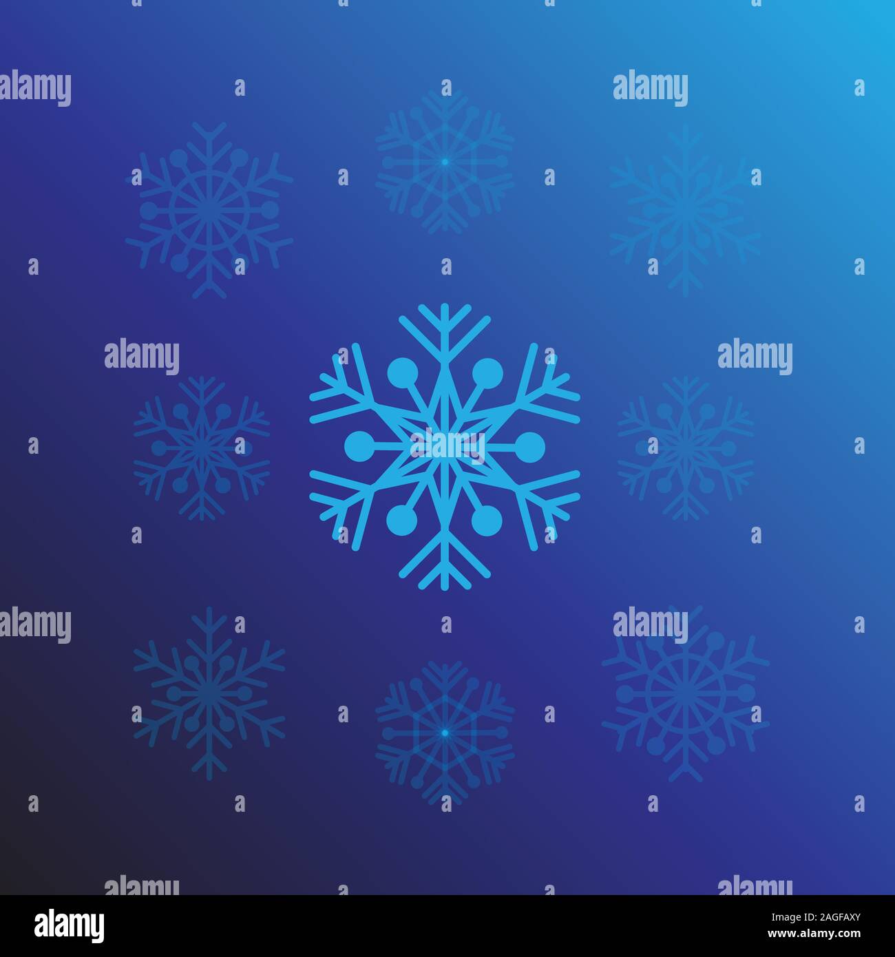 Snowflake design background vector. eps 10 Stock Vector Image & Art - Alamy