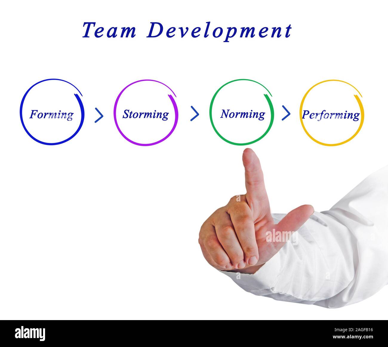 Team development Cut Out Stock Images & Pictures - Alamy