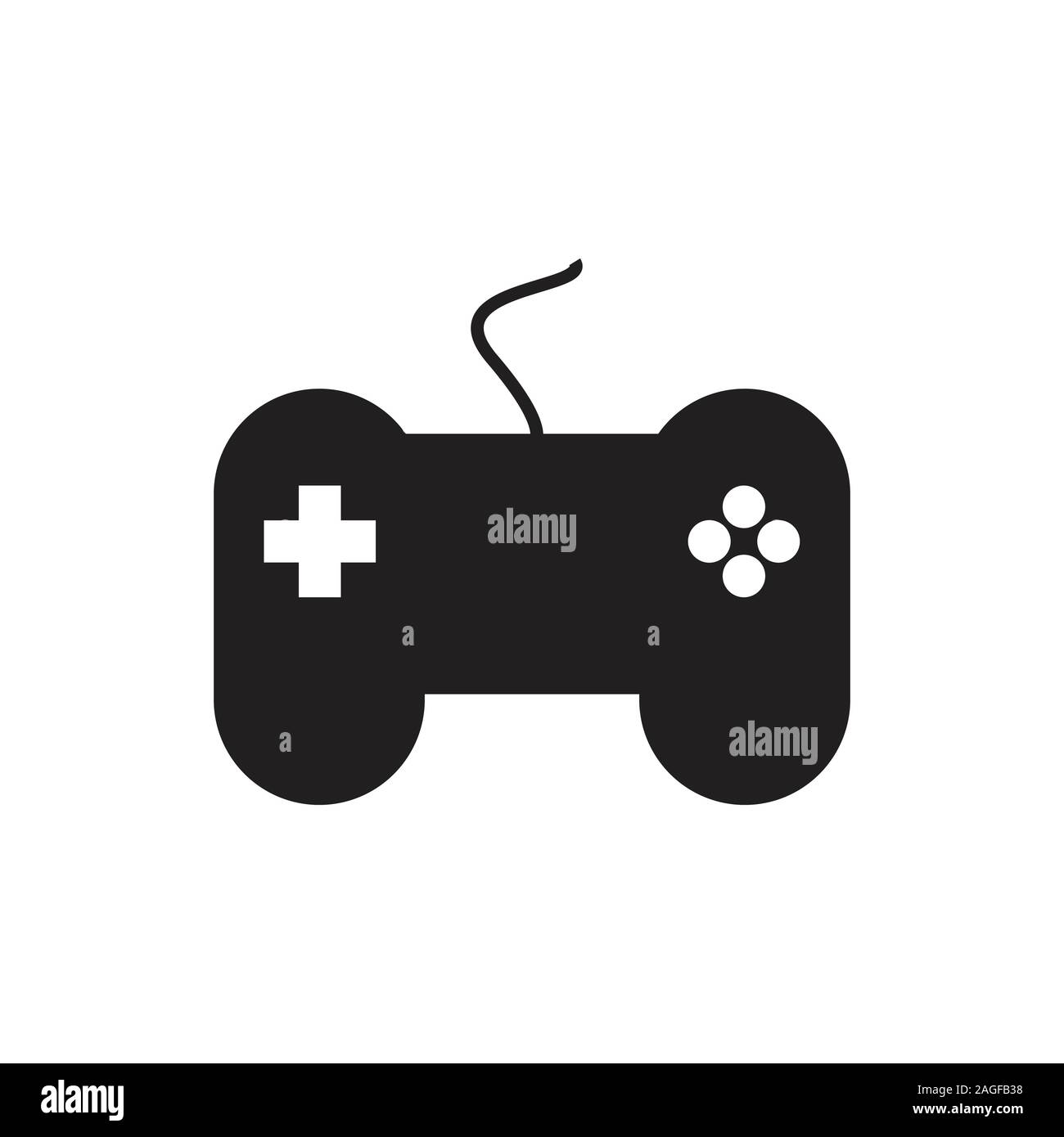 Joystick screen Stock Vector Images - Alamy