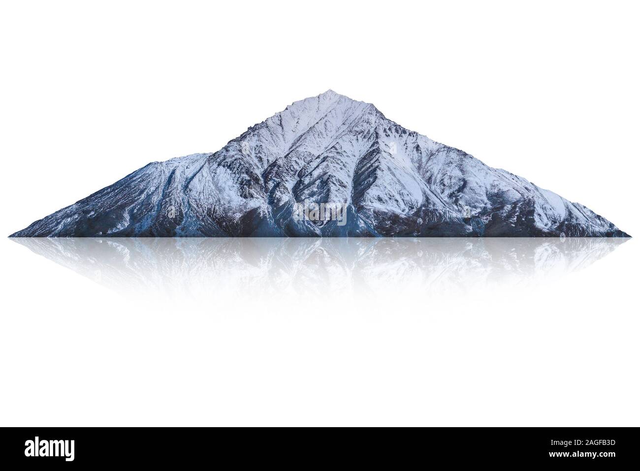 mountain isolated on White background Stock Photo - Alamy