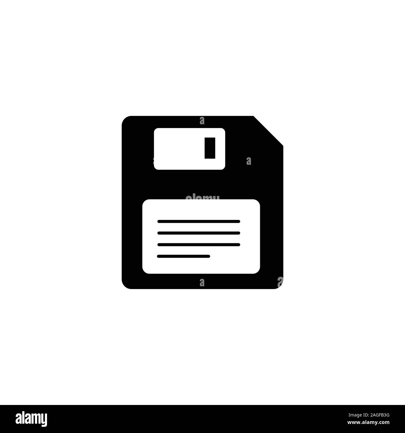 Old floppy disc Stock Vector Images - Alamy
