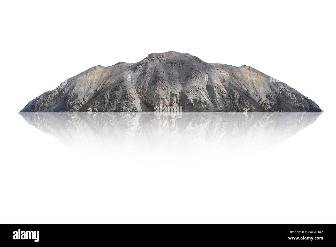 mountain isolated on White background Stock Photo - Alamy