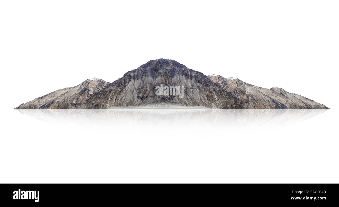 mountain isolated on White background Stock Photo - Alamy