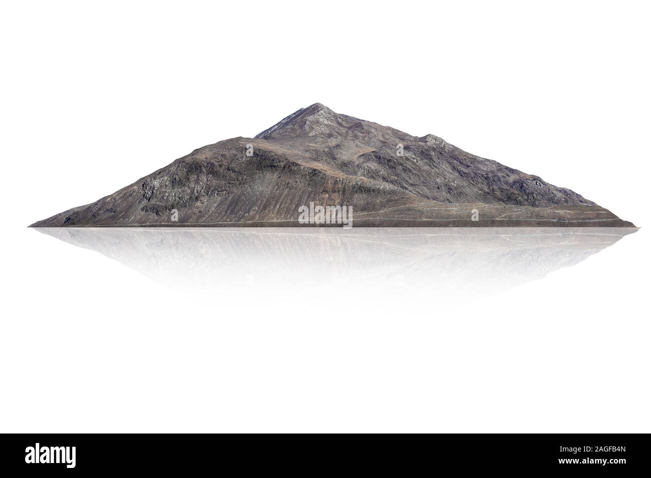 mountain isolated on White background Stock Photo - Alamy