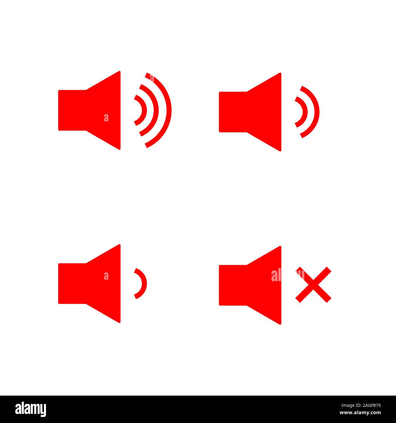 Speaker icon set vector. Volume icon. Loudspeaker icon vector Stock ... Speaker icon set vector. Volume icon. Loudspeaker icon vector Stock ...